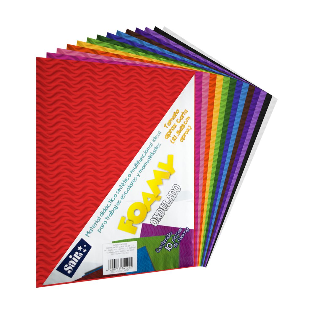 FOAMY CARTA ONDULADO SAJOR - Papelerama