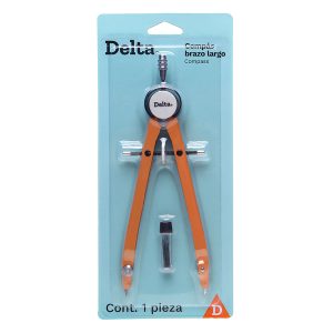 COMPAS PRECISION CON PUNTILLAS DELTA - Papelerama